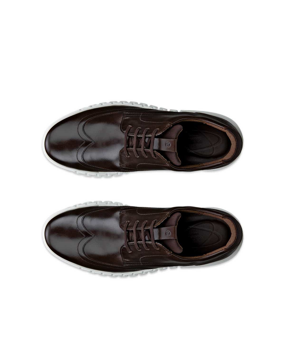 Men's ECCO® Gruuv Hybrid Leather Wingtip Shoe | Brown