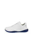 Men's ECCO® Golf LT1 Leather Waterproof Golf Shoe | White