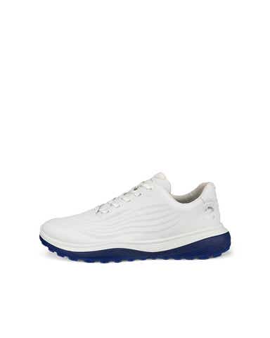Men's ECCO® Golf LT1 Leather Waterproof Golf Shoe | White