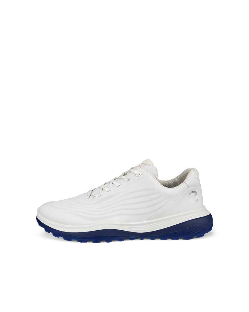 Men's ECCO® Golf LT1 Leather Waterproof Shoe | White