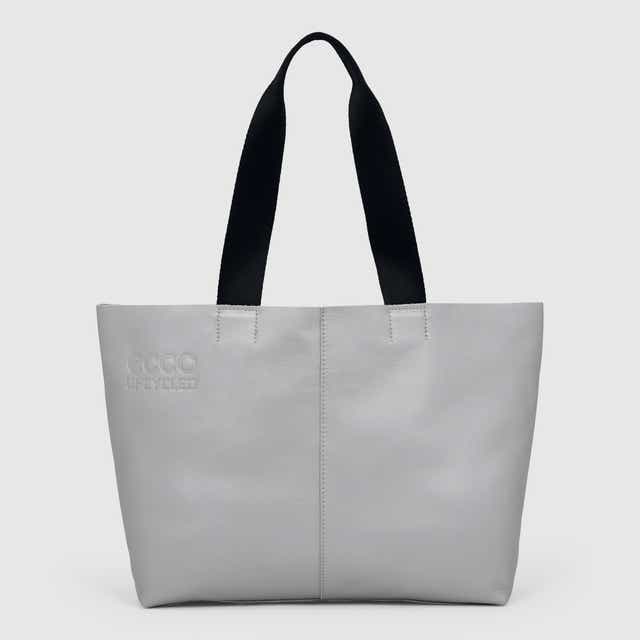 ECCO Upcycled 가죽 쇼퍼 백 | 멀티컬러