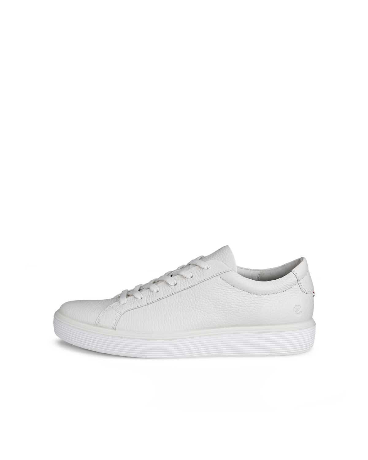 Men's ECCO® Soft 60 Leather Sneaker | White