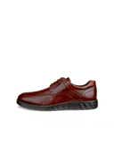 ECCO S LITE HYBRID メンズ レザーダービーシューズ | ブラウン