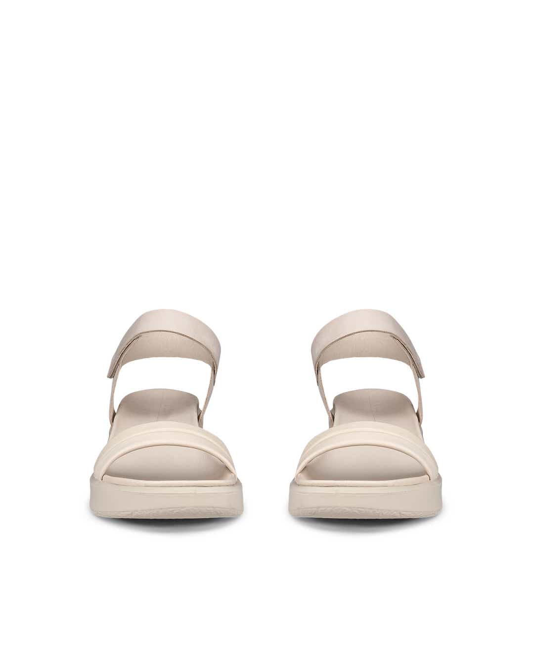 Women's ECCO® Flowt LX Leather Wedge Sandal | Beige