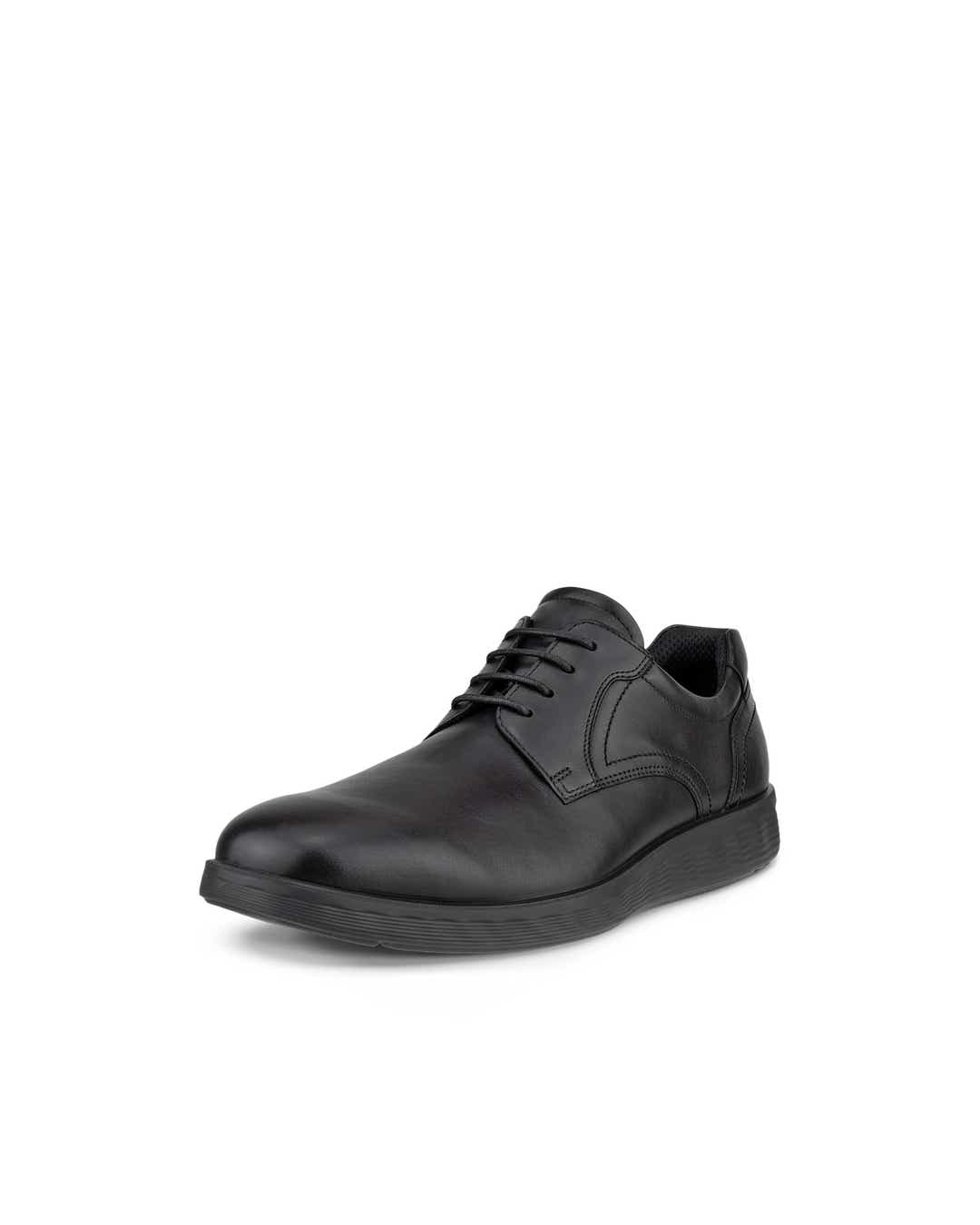 Men's ECCO® S Lite Hybrid Leather Derby Shoe | Black