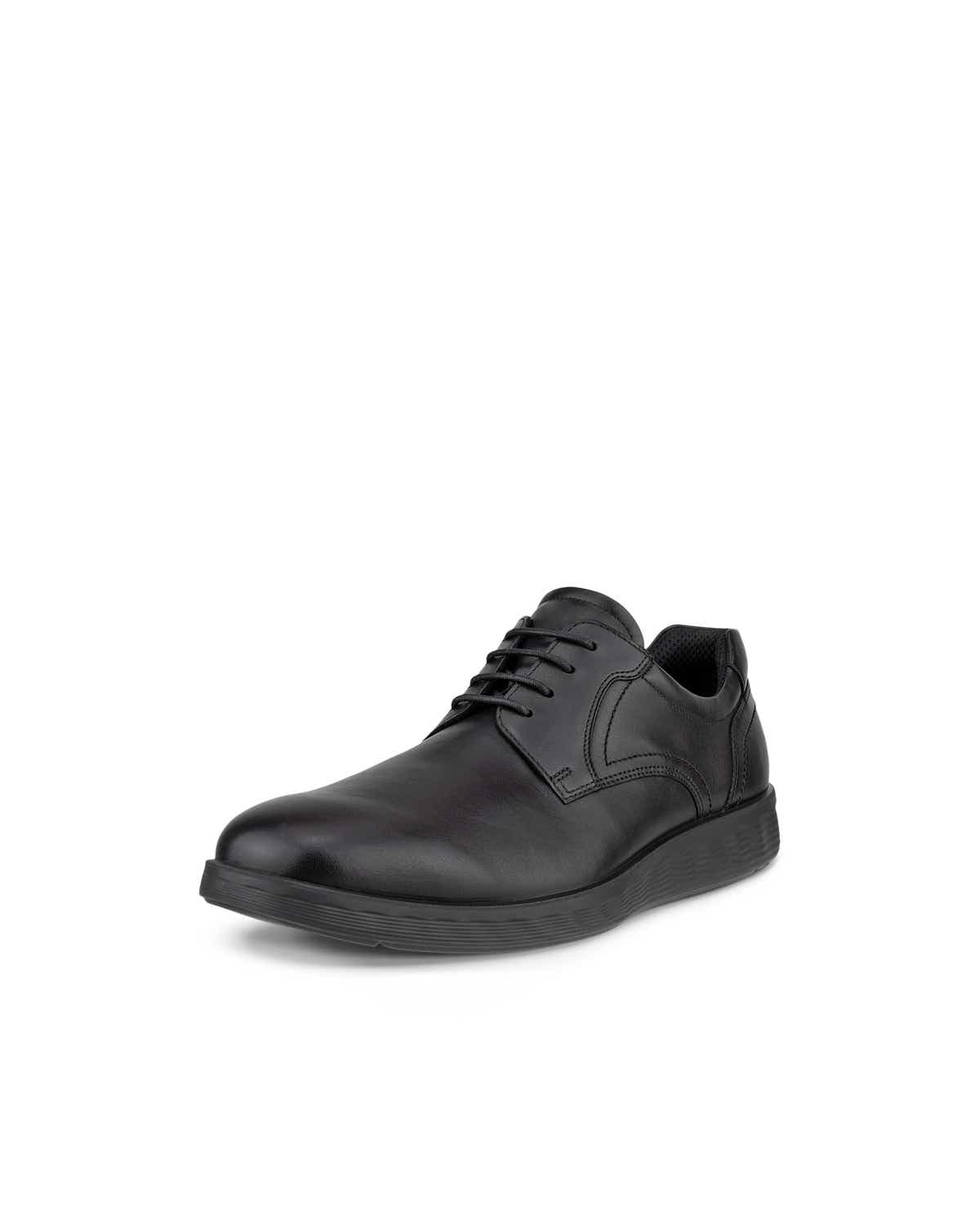 Men's ECCO® S Lite Hybrid Leather Derby Shoe | Black