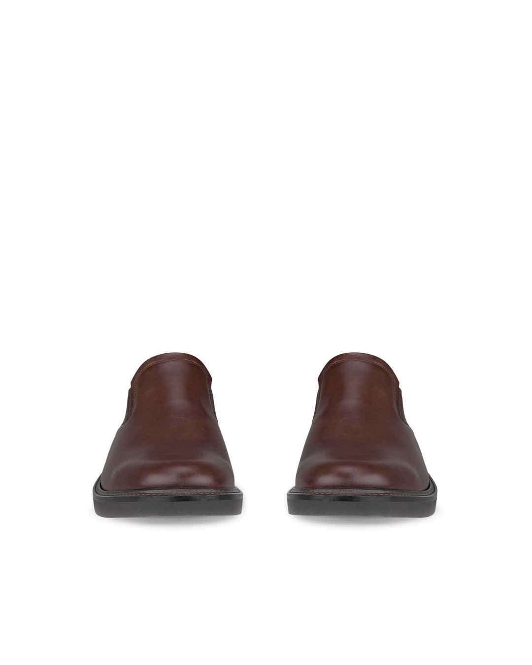 Men's ECCO® Metropole London Leather Slip-On Dress Shoe | Brown
