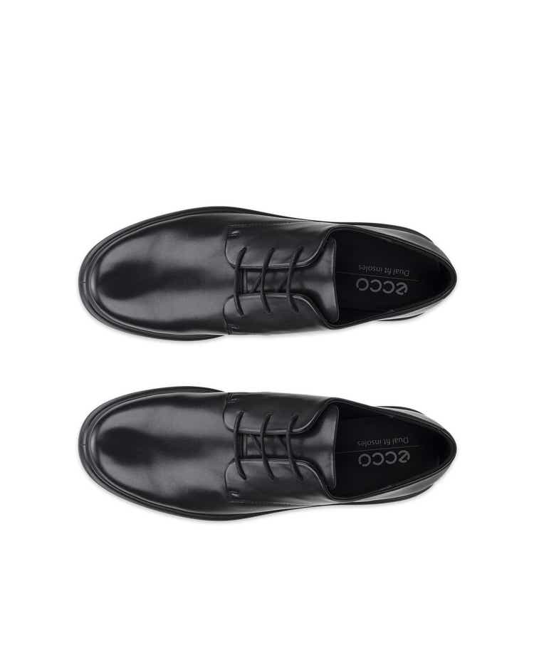 ECCO Metropole Amsterdam ウィメンズ レザーダービーシューズ | ブラック