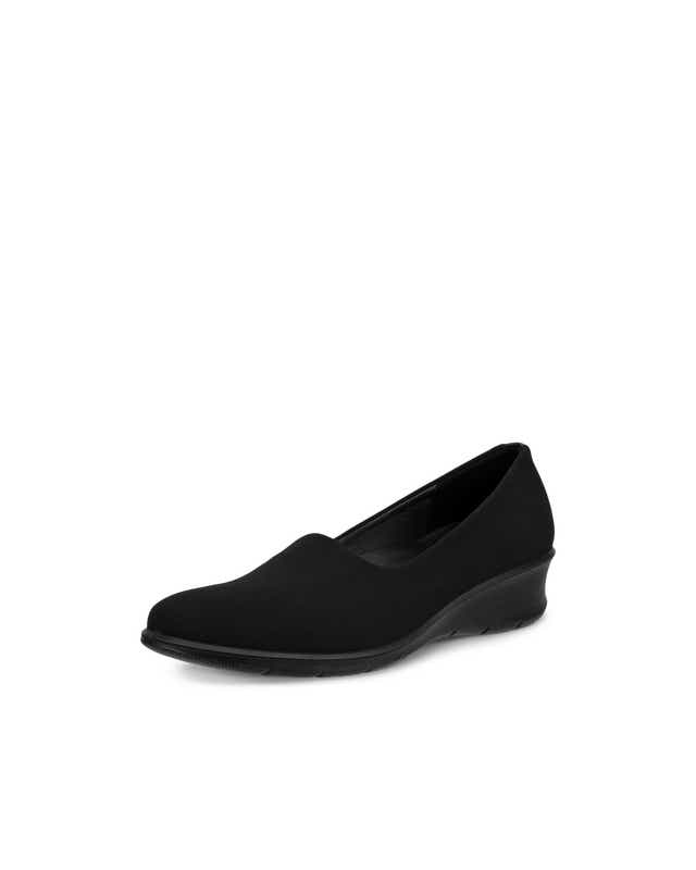 ECCO Felicia Stretch Slip On ウィメンズ テキスタイルストレッチスリッポン | ブラック