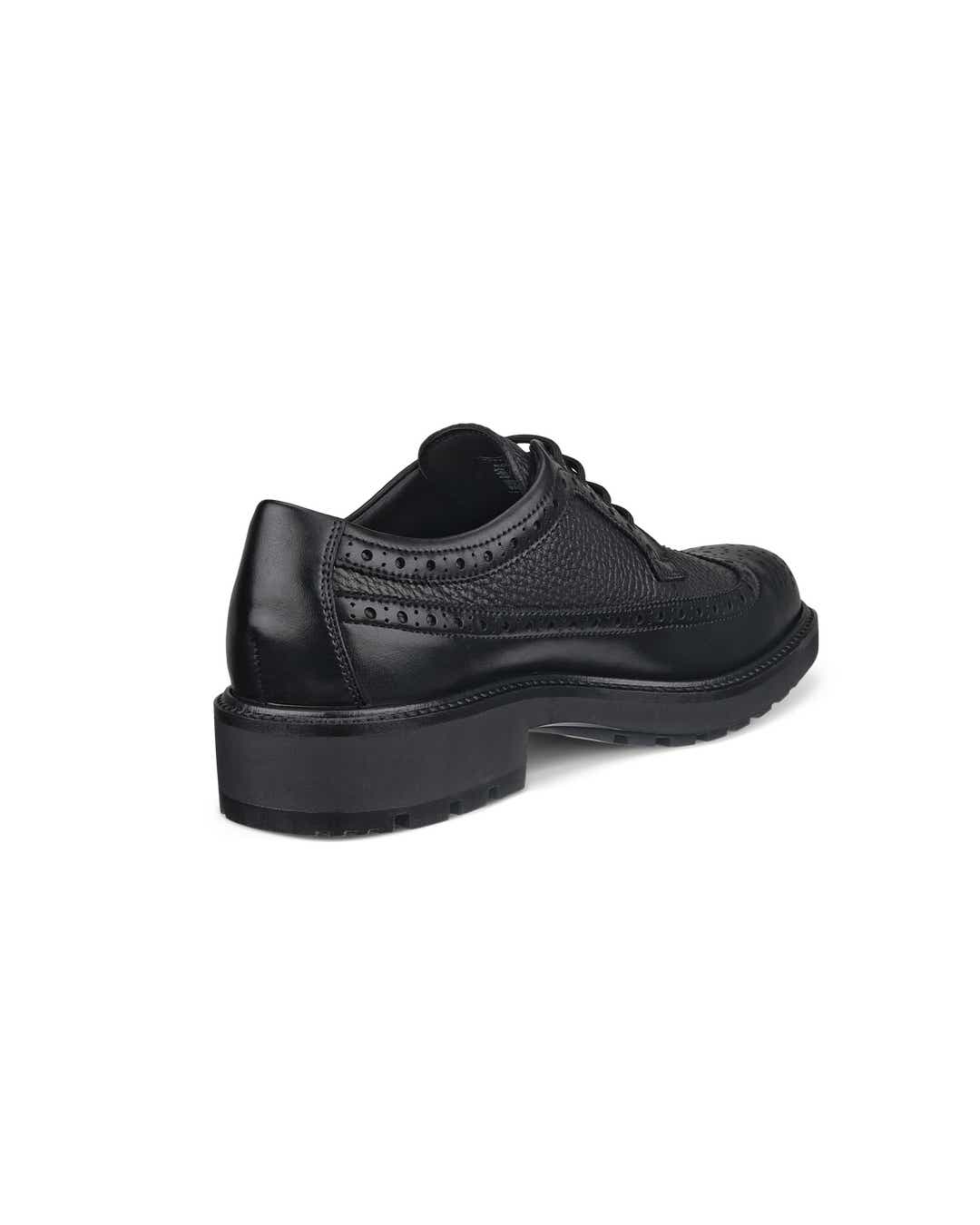 ECCO METROPOLE OSLO WINGTIP MEN'S BROGUE SHOE | Black