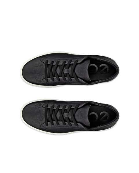 Men's ECCO® Soft 60 Leather Sneaker | Black