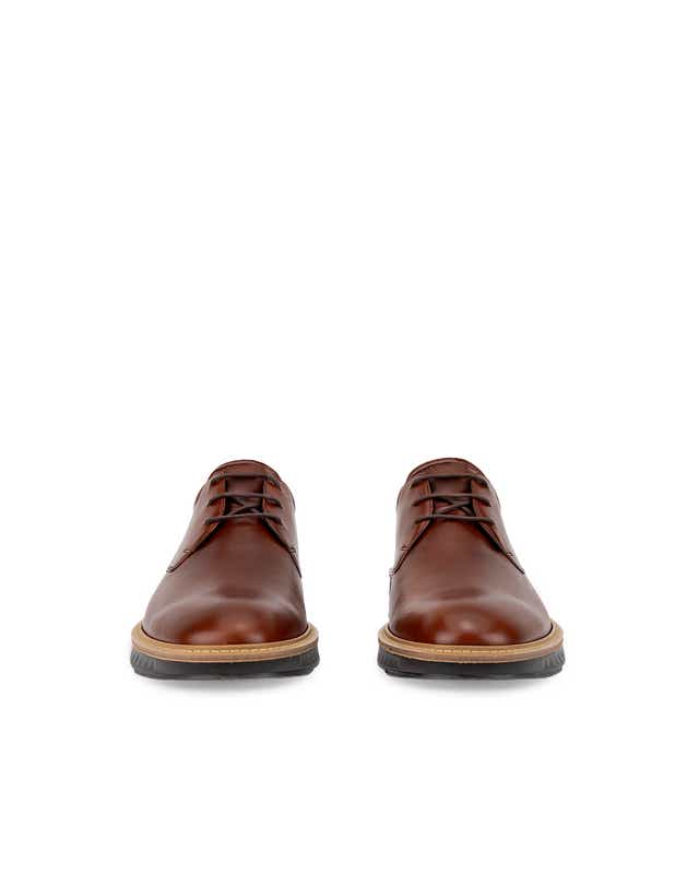 ECCO Men ST.1 Hybrid Derby Shoes | Brown