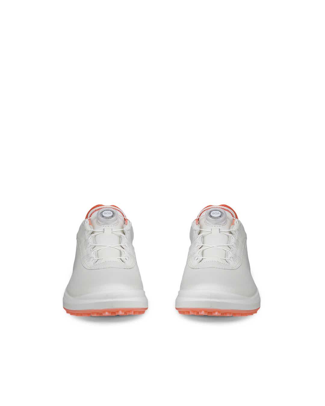 Women's ECCO® Golf Core Leather Waterproof Golf Shoe | White