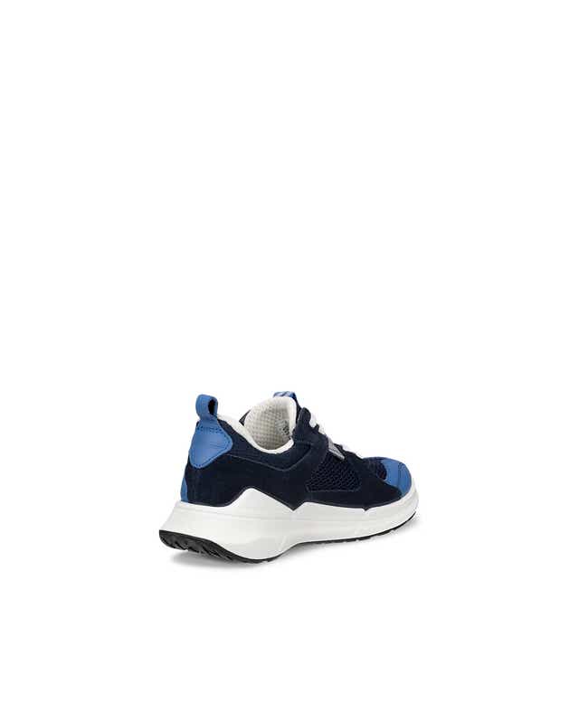 Kids' ECCO® BIOM 2.2 Leather Trainer | Blue