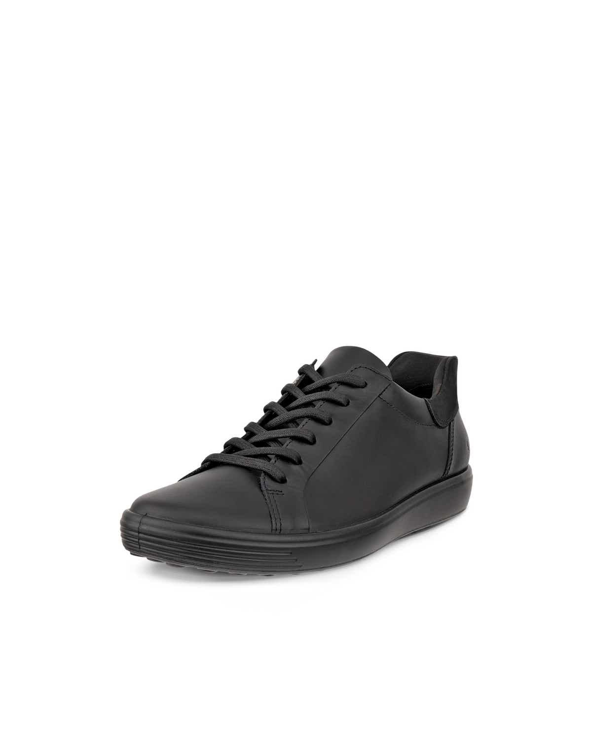 Women's ECCO® Soft 7 Leather Slip-In Sneaker | Black