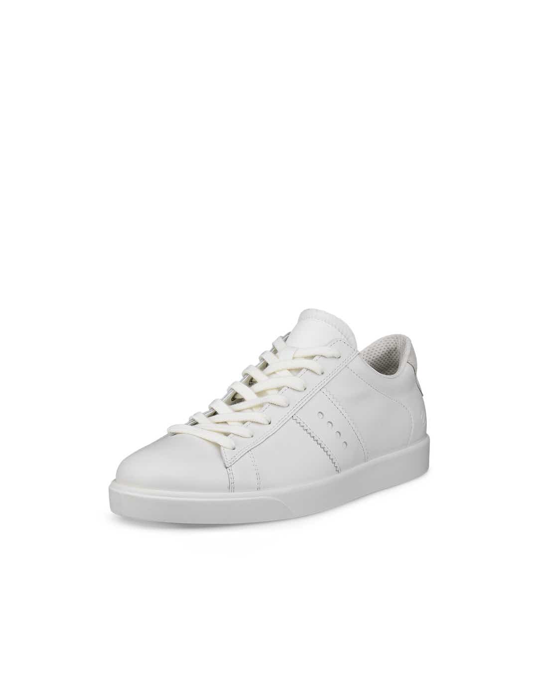 Women's ECCO® Street Lite Leather Sneaker | White
