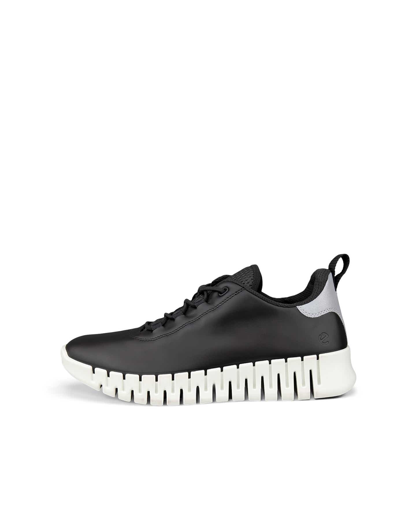 Women's ECCO® Gruuv Leather Sneaker | Black
