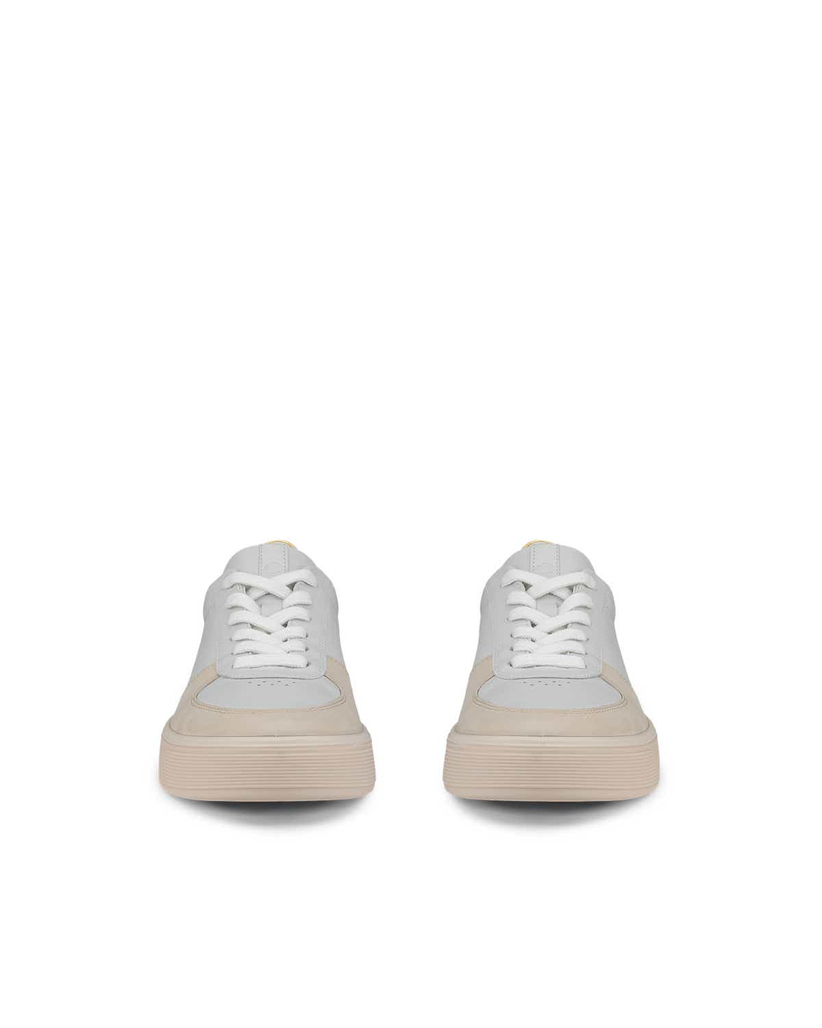 Women's ECCO® Street Tray Leather Sneaker | Beige