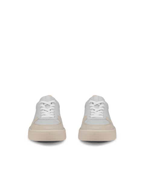 Women's ECCO® Street Tray Leather Sneaker | Beige