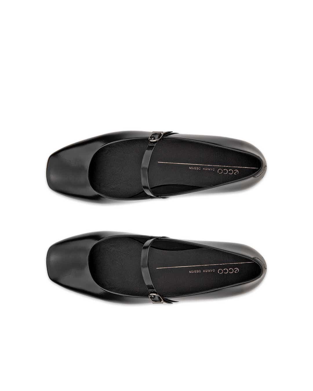 Dámske kožené baleríny ECCO® MARGOT | Čierna