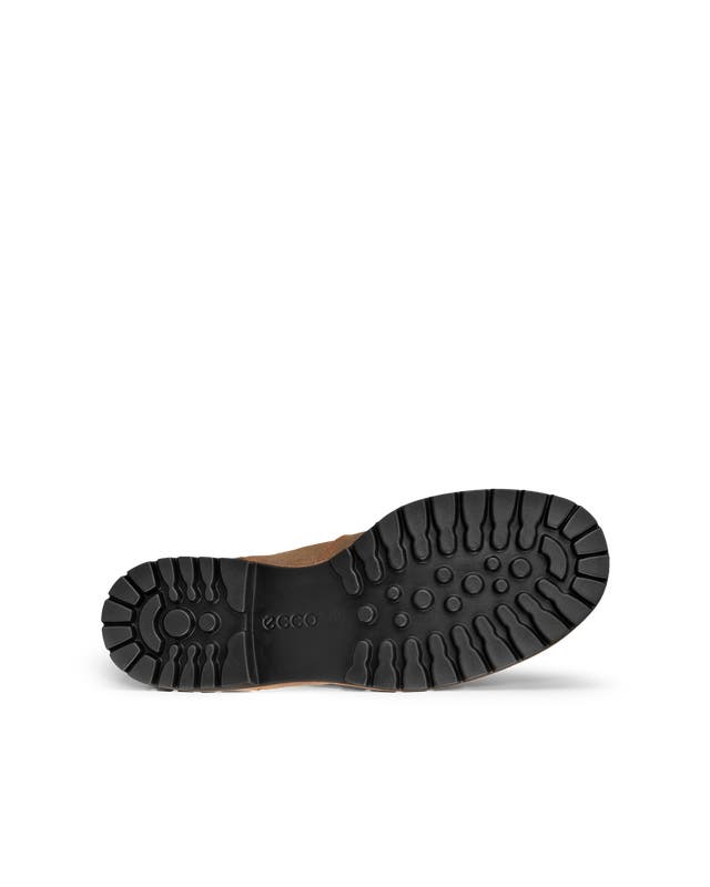 Damskie zamszowe buty Chelsea ECCO® ELAINA | Brązowy