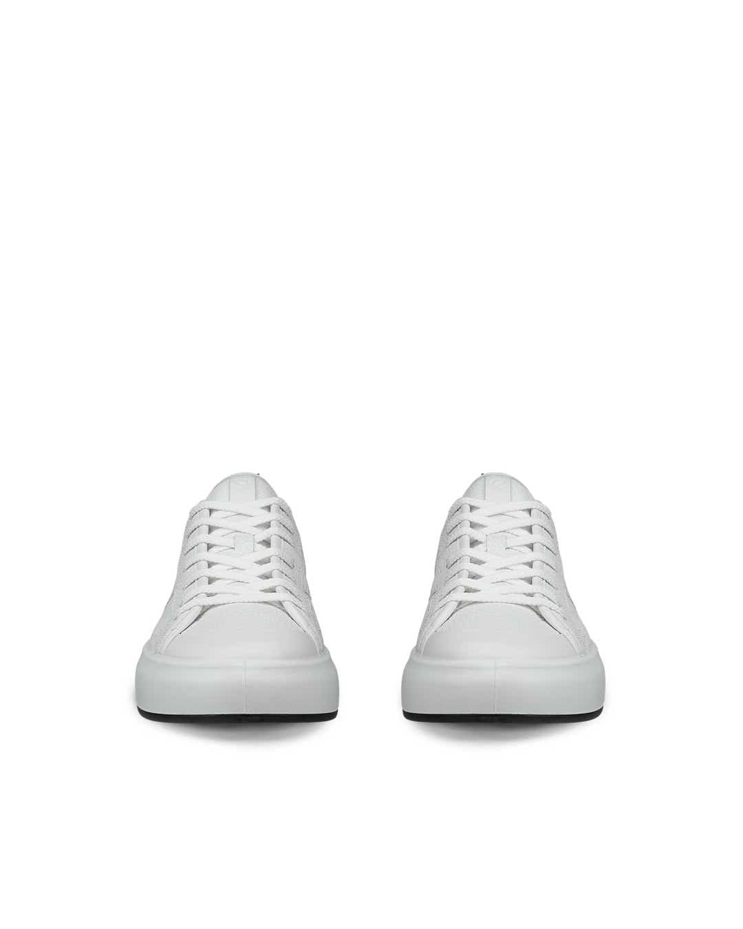 Women's ECCO® Street Ace Leather Sneaker | White