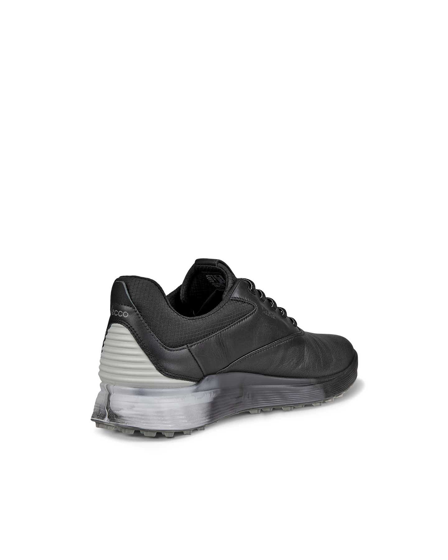 Men's ECCO® Golf S-Three Leather Gore-Tex Shoe | Black