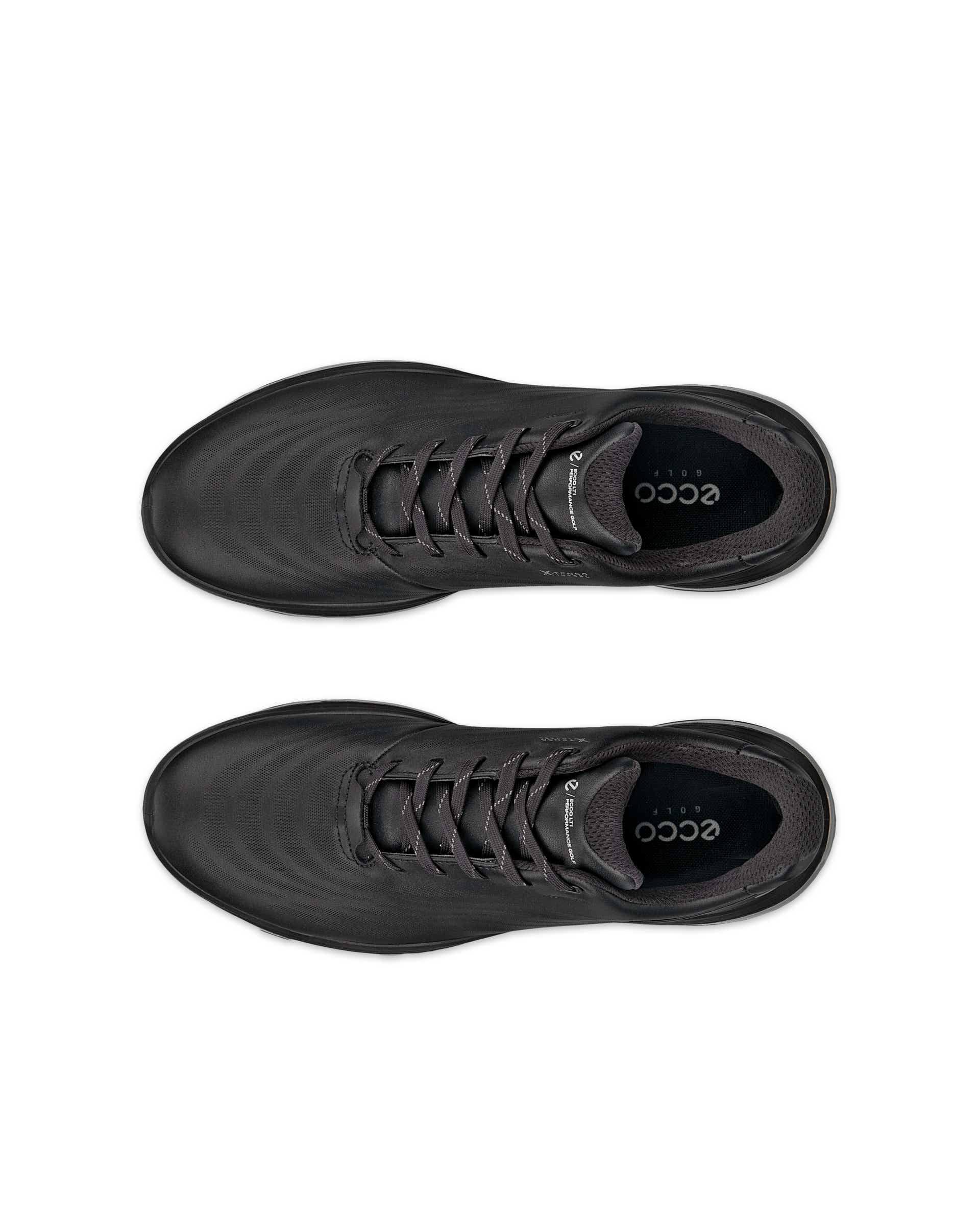 Men's ECCO® Golf LT1 Leather Waterproof Shoe | Black