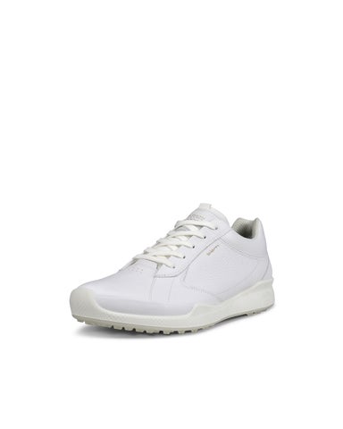 Men's ECCO® Golf Biom Hybrid Leather Golf Shoe | White