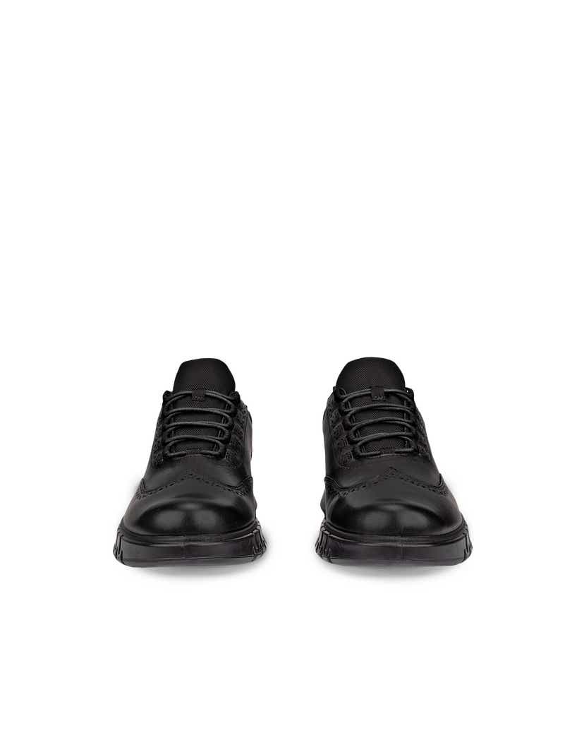 Men's ECCO® Gruuv Studio Leather Gore-Tex Hybrid Wingtip Derby Sneaker ...