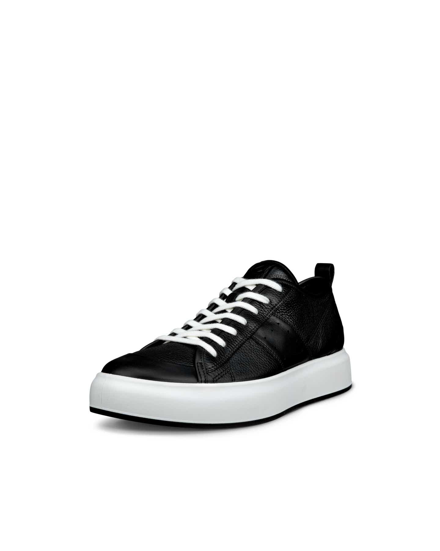 ECCO STREET ACE MENS メンズ レザースニーカー | ブラック