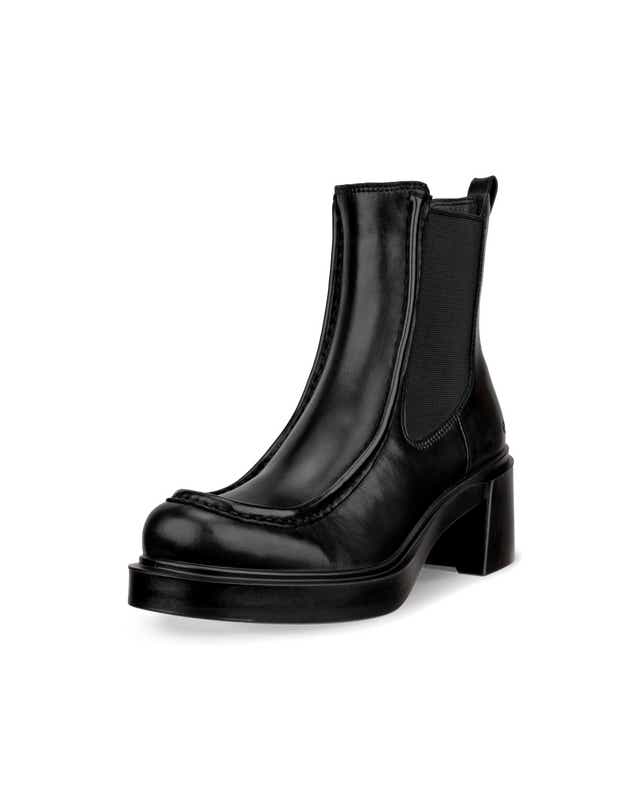 ECCO METROPOLE SEOUL 45 WOMEN ウィメンズ レザーブーツ | ブラック