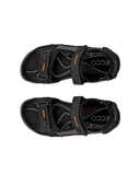 Men's ECCO® Offroad Nubuck Outdoor Sandal | Black