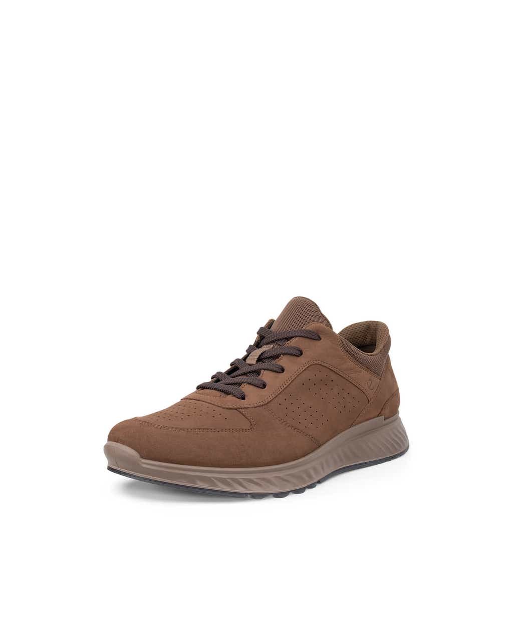 ECCO® EXOSTRIDE nubuko odos sportbačiai vyrams | Ruda