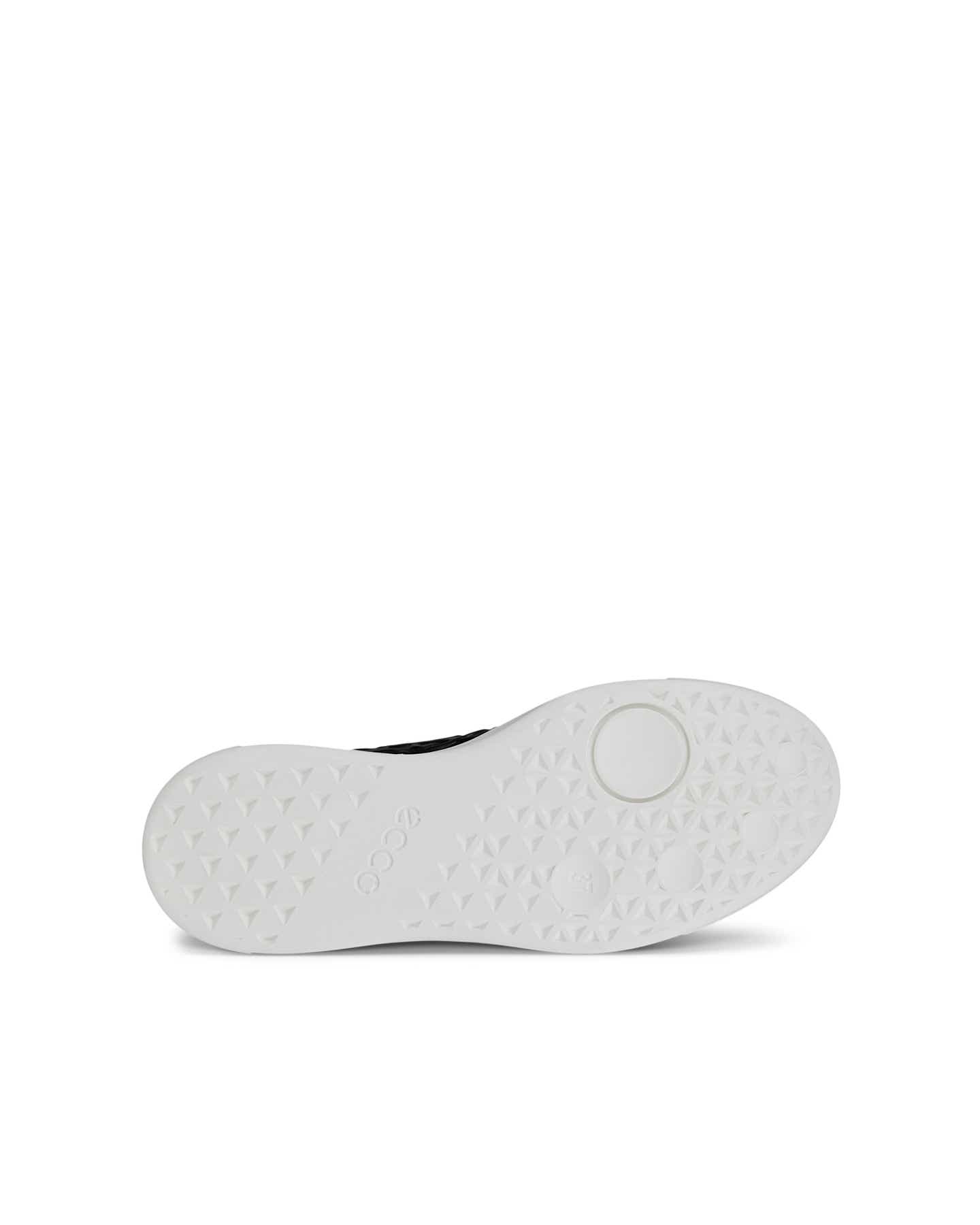 Women's ECCO® Street Tray Leather Sneaker | Black