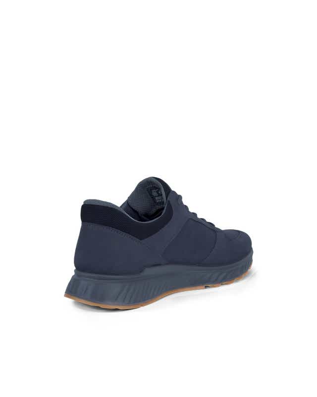 Men's ECCO® Exostride Nubuck Gore-Tex Outdoor Trainer | Blue