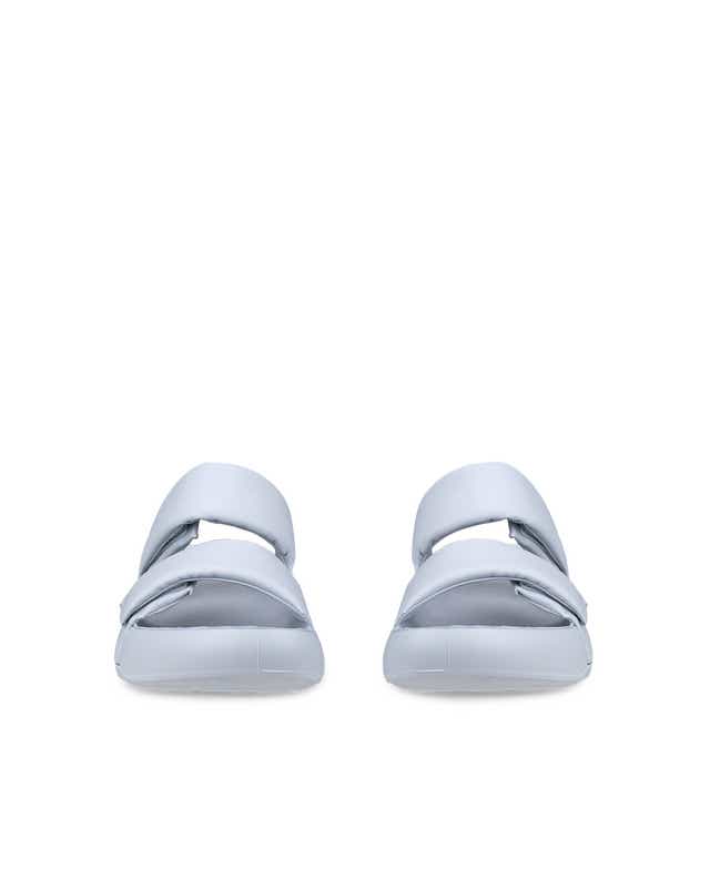 Women's ECCO® Cozmo Platform Leather Two Strap Sandal | Blue