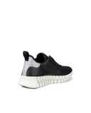 ECCO Gruuv Flexible Sole Women ウィメンズ レザースニーカー | ブラック