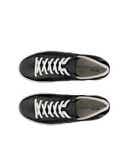 Women's ECCO® Street Lite Leather Sneaker | Black