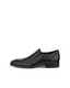 Men's ECCO® Metropole Milan Leather Slip-On Derby Shoe | Black