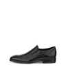 Men's ECCO® Metropole Milan Leather Slip-On Derby Shoe | Black