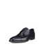 Men's ECCO® Citytray Leather Derby Shoe | Black