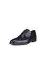 Men's ECCO® Citytray Leather Derby Shoe | Black