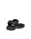 Men's ECCO® Offroad Nubuck Outdoor Sandal | Black
