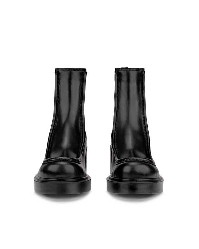 ECCO METROPOLE SEOUL 45 WOMEN ウィメンズ レザーブーツ | ブラック