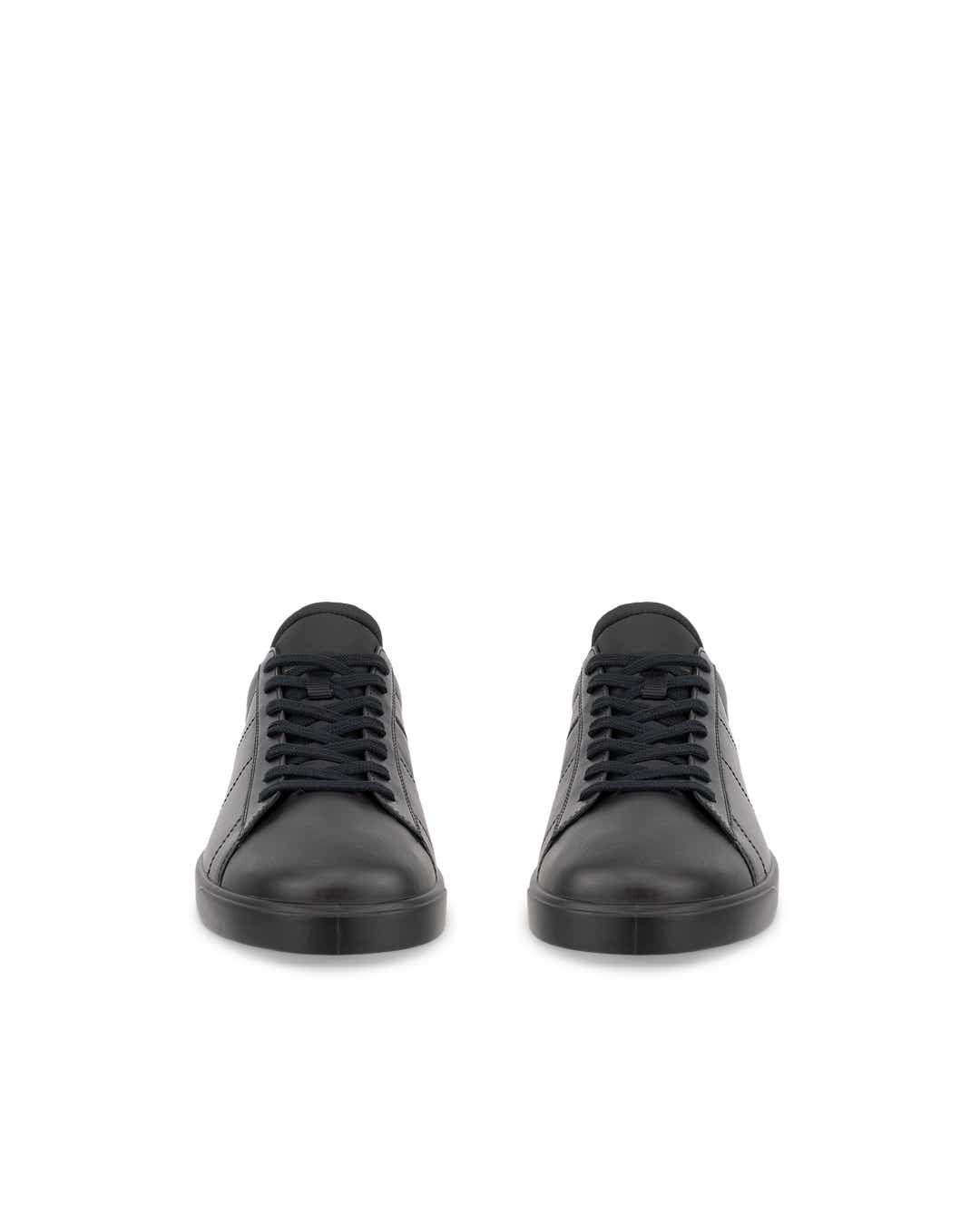 Men's ECCO® Street Lite Leather Sneaker | Black
