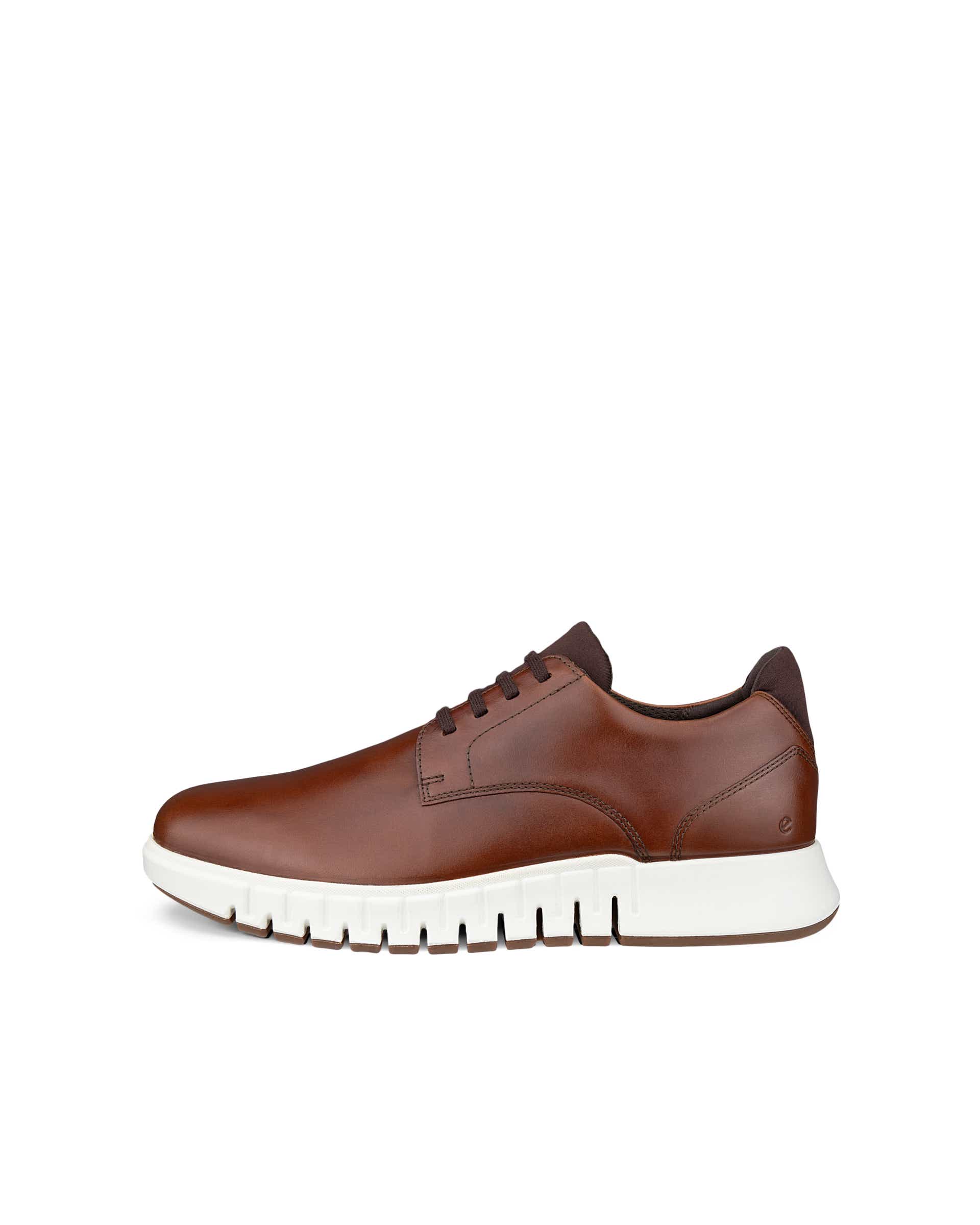 Men's ECCO® Gruuv Hybrid Leather Wingtip Shoe | Brown