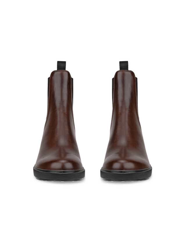 Women's ECCO® Metropole Zurich Leather Chelsea Boot | Brown