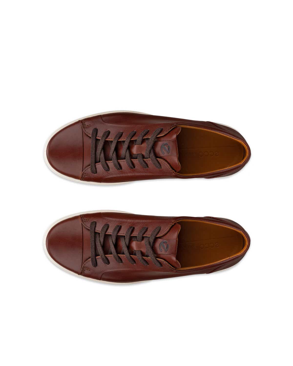 Men's ECCO® Soft 7 Leather Sneaker | Brown