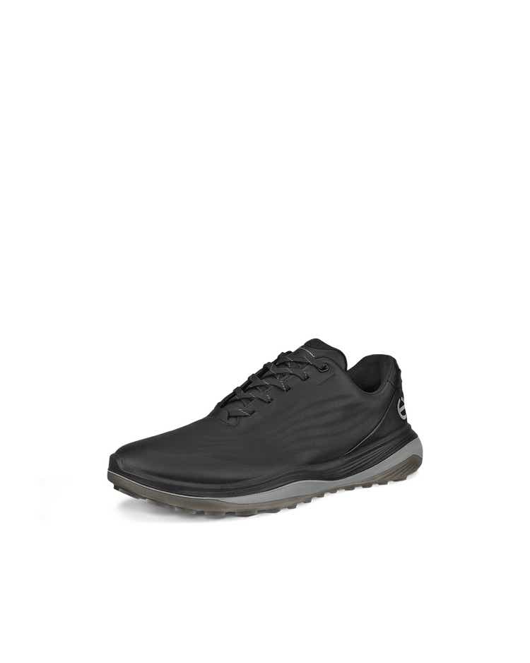 Men's ECCO® Golf LT1 Leather Waterproof Shoe | Black